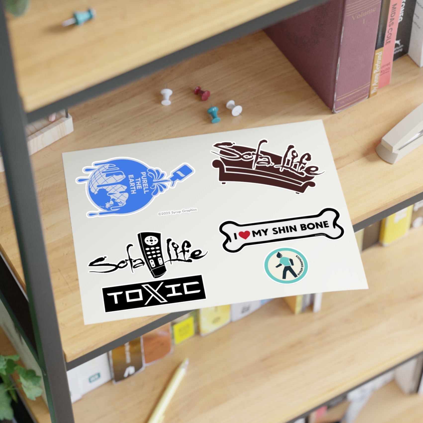 Parody Logos - Sticker Pack – Syrup Graphics